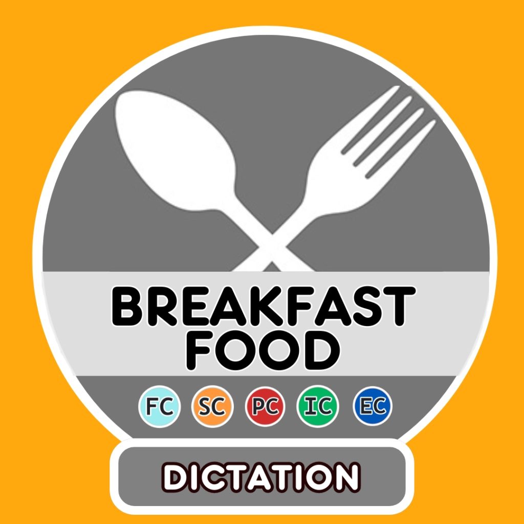 Breakfast food (words) - French Circles