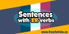 Sentences with ER verbs - French Circles