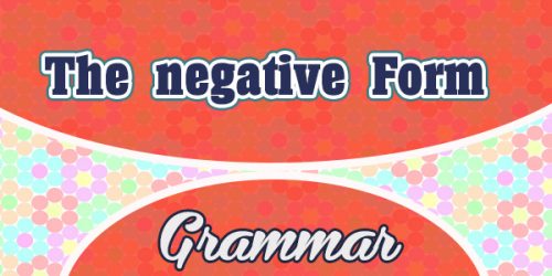 The Negative Form - French Circles