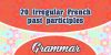 20 Irregular French past participles - French Circles