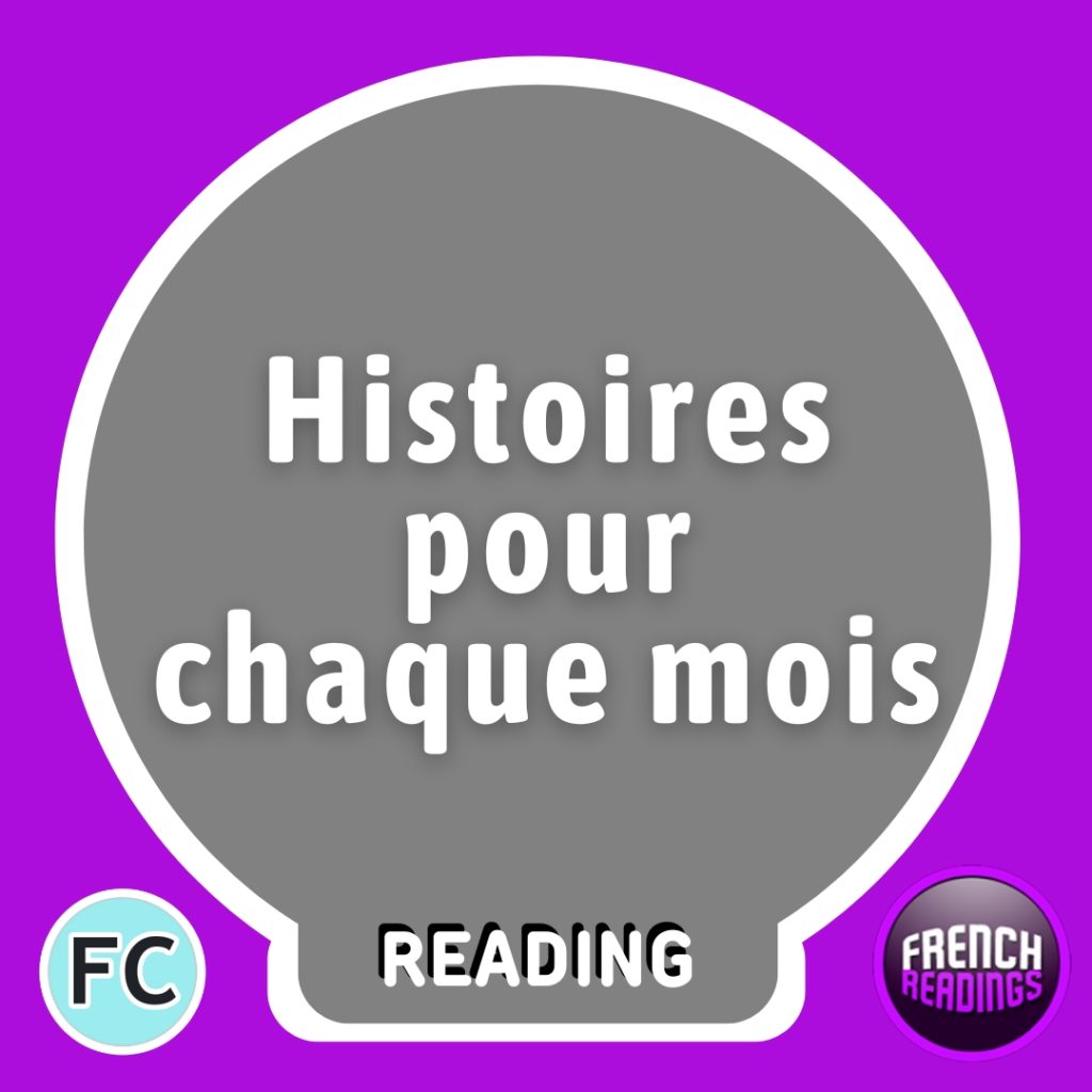 Une histoire pour chaque mois - French Circles