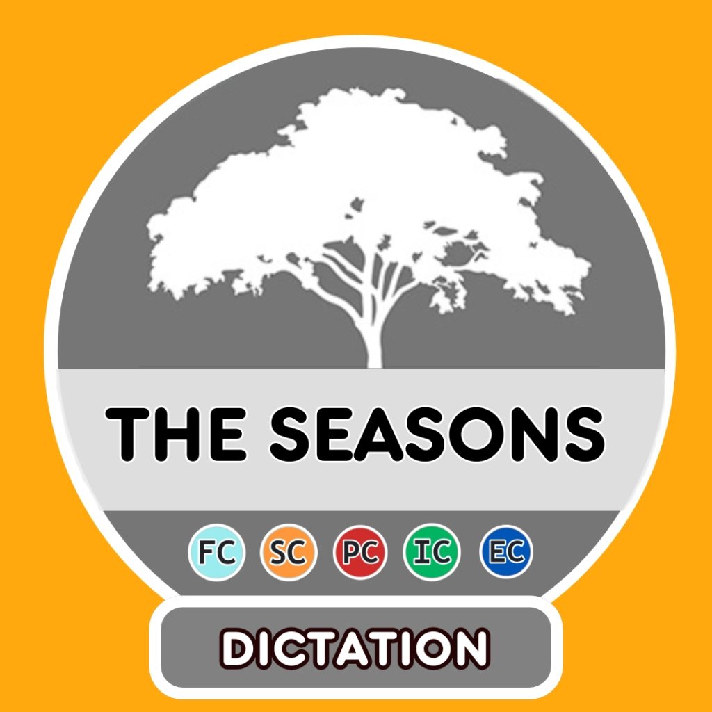 Seasons (words) - French Circles
