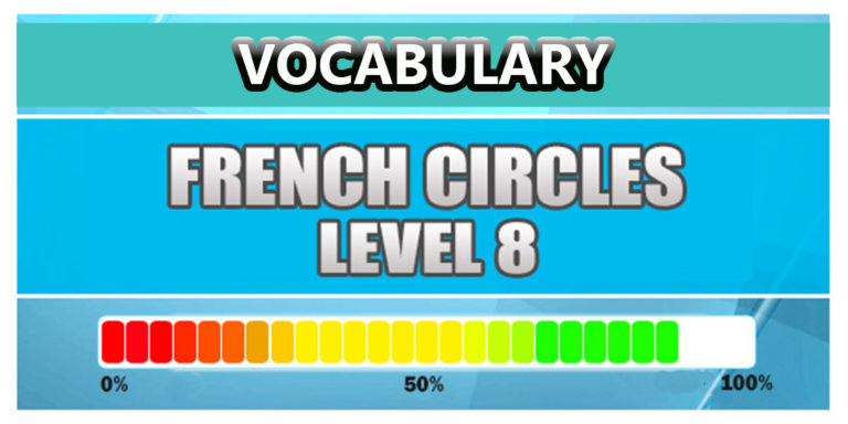 French Vocabulary Level 8 - French Circles